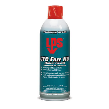 LPS CFC Free NU 05416 Electronics Cleaner, 11 oz Aerosol Can | RSHughes.com