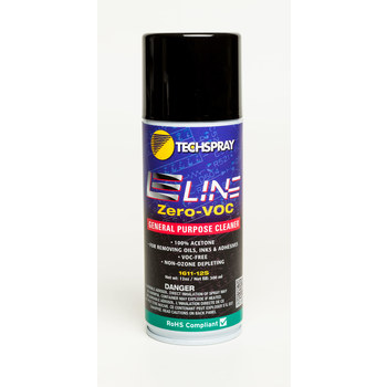Techspray Cleaner, 4.5 oz Aerosol Can, 1613-6S | RSHughes.com