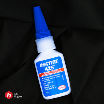 Loctite 425 Cyanoacrylate Adhesive 42540, IDH:135461, 20 g Bottle, Blue ...