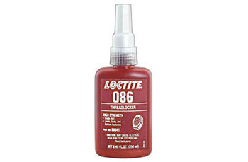 Loctite 086 Red Threadlocker 8641, IDH:214166, High Strength, 250 ml ...