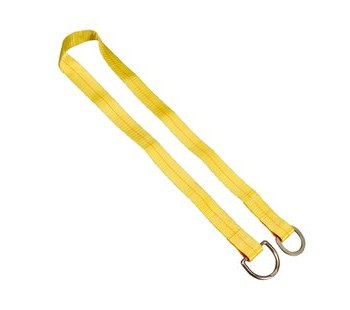3M Cross-Arm Strap 70071525870, Double D-Ring, Polyester Webbing, 2 in ...