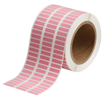 Brady THT-2-472-10-PK Die-Cut Printer Label Roll, 0.9 in x 0.25 in ...