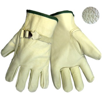 Global Glove 3200PS Driver's Gloves 3200PS, LG, Size Large, Leather, Tan | RSHughes.com