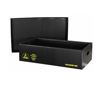 Protektive Pak Plastek 39300 ESD / Anti-Static Storage Container, 13 in ...