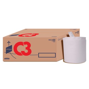Kimberly Clark Kimtech C3 Cleaning Wipe, 12 in x 12.5 in Roll, 28645 ...