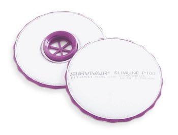 Sperian Survivair S-Series Reusable Respirator Filter 119010, P100 ...