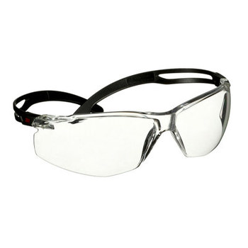 3M SecureFit 500 Safety Glasses 42938, Polycarbonate Clear Lens ...