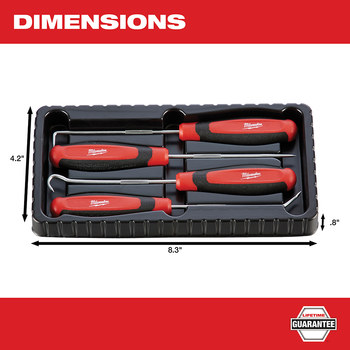 Milwaukee 48 22 9215 Hook Pick Set Metal 8.3 in RSHughes