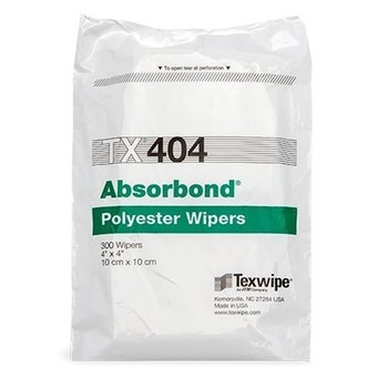Texwipe TX404 Cleanroom Wipe, Polyester | RSHughes.com