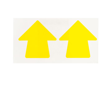 Brady 121047 Arrow Marking Label, 3 in, Vinyl, Yellow, B-933 | RSHughes.com