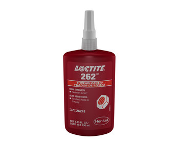 Loctite 262 Red Threadlocker 26241, IDH:135375, High Strength, 250 ml ...