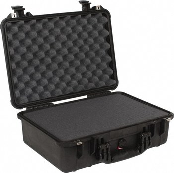 Pelican 1500 NL/WF Black Protective Hard Case 1500 NL/WF Black ...