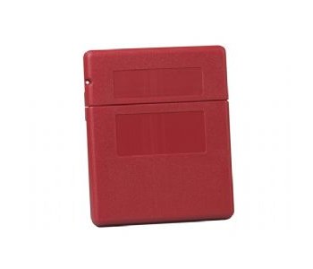 Justrite Document Storage Box S23303, Red, Polyethylene | RSHughes.com