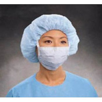 Kimberly-Clark Pleated Surgical Mask 48210, Blue | RSHughes.com
