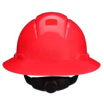 3M SecureFit Hard Hat 94535, 4-Point Ratchet Suspension, Red | RSHughes.com