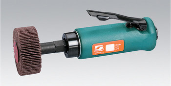 Dynabrade Dynastraight Flapper Tool, 1/4 in NPT Inlet, 0.5 hp, 51130 ...