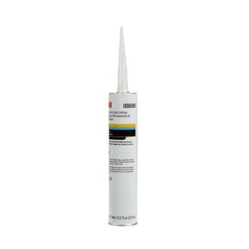 3M One-Part Black Urethane Adhesive, Solid 10.5 fl oz Cartridge ...