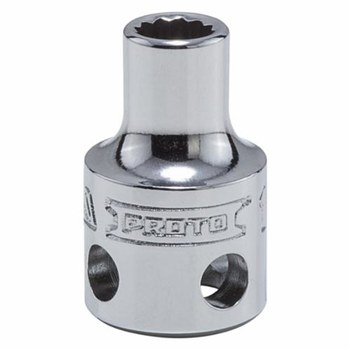 Proto J5210-TT 12 Point 5/16 in Tether-Ready Socket, 3/8 in Drive ...