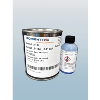 Momentive RTV630 Potting & Encapsulating Compound 9497, 1 pt Kit, Blue ...
