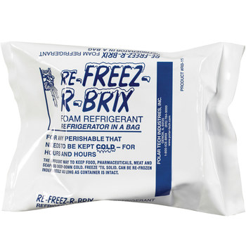 Leading Re-Freez-R-Brix RB15 4 in x 4.5 in x 1.5 in Cold Bricks ...