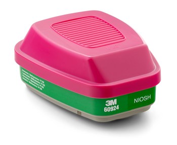 3M 7800S 60924 Reusable Respirator Combination Cartridge/Filter 46468 ...