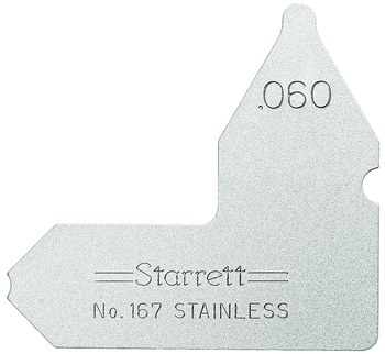 Starrett Steel Radius Gauge 167-060 | RSHughes.com