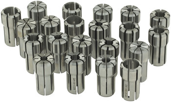 Parlec Toolholding Collet Set DA200-S016, 1/16 in - 3/8 in Range ...