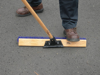 Weiler Pro-Flex 446 Push Broom Head, 24 in, Polypropylene, Blue ...