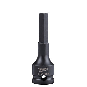 Milwaukee SHOCKWAVE 49-66-5151 Hex 5/16 in Lineman's Hex Bit Socket ...