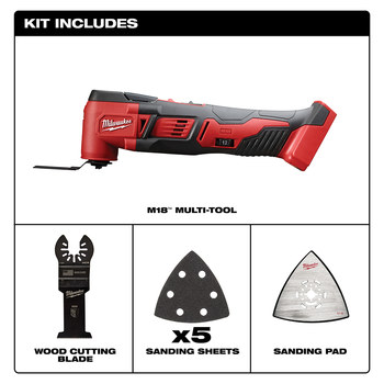 Milwaukee M18 Oscilating Multi-Tool 2626-20 | RSHughes.com