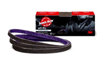 3M Scotch-Brite Sanding Belt 77158, 1/2 in x 18 in, Aluminum Oxide ...