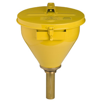 Justrite Funnel Assembly 08227, Yellow | R.S. Hughes