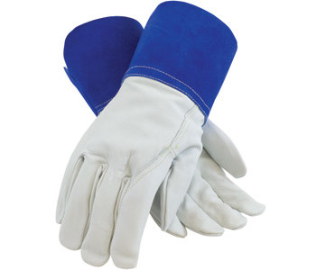 PIP 75-4854 Welding Glove 75-4854, M, Size Medium, Blue | RSHughes.com