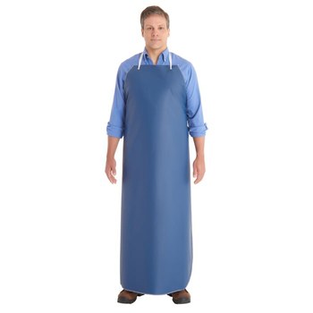 Ansell CPP 56-601 Chemical-Resistant Apron 950300, 48 in, Blue ...