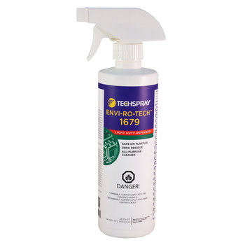 Techspray Envi-Ro-Tech 1679-PT Electronics Cleaner/Defluxer, 1 pt ...