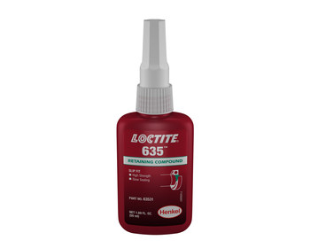 Loctite RC635 Retaining Compound 63531, IDH:135516, 50 ml Bottle, Green ...