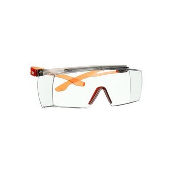 3M SecureFit 3700 Series OTG Safety Glasses 42878, Polycarbonate Clear ...