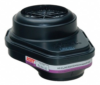 Scott Safety 742 Reusable Respirator Combination Cartridge/Filter 7422 ...
