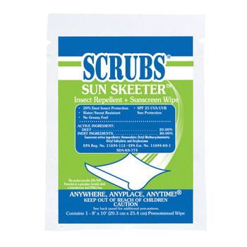 Scrubs Sun Skeeter Insect Repellent & Sunscreen 91501, 8 in x 10 in ...