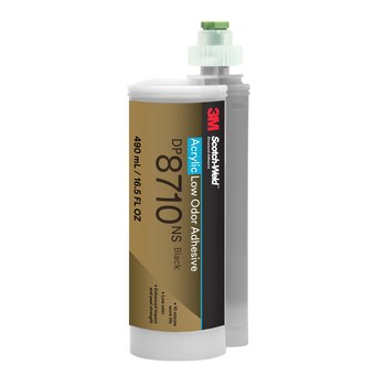 3M Scotch-Weld DP8710NS Black Two-Part Base & Accelerator (B/A) Acrylic ...