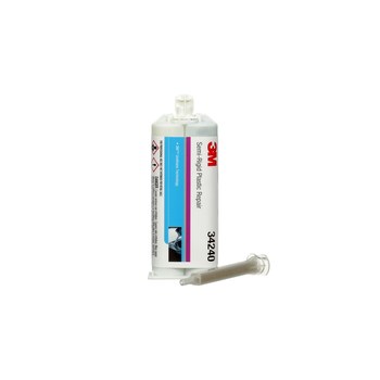 3M Semi-Rigid Plastic Repair 34240, 50 ml Cartridge, Black | RSHughes.com