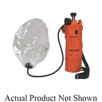 MSA TransAire 5 Escape Hood & Respirator 10008292, Polyurethane, Yellow ...