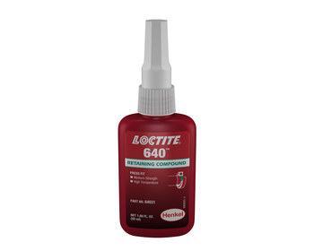 Loctite 640 Green Retaining Compound 64031, IDH:135520, 50 ml Bottle ...