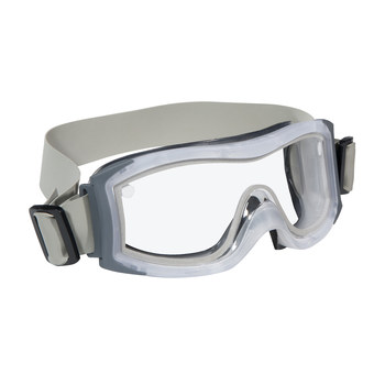 Bolle Safety Duo Safety Goggles 254-DU-40161, Polycarbonate Clear Lens ...