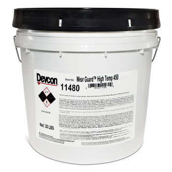Devcon Wear Guard 11480 Ceramic Epoxy, Gray, 30 lb | RSHughes.com