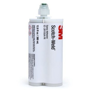 3M Scotch-Weld EC-2815 B/A FR White Two-Part Epoxy Adhesive, Base & Accelerator (B/A), 7 oz ...