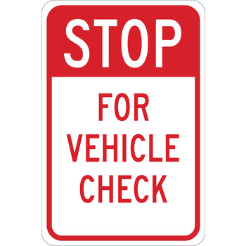 Brady 124431 Stop Signs, Traffic Control Signs & Banners Sign, White, B ...