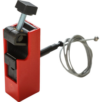 Brady EZ Panel Loc Circuit Breaker Lockout Device 51254, Red | R.S. Hughes