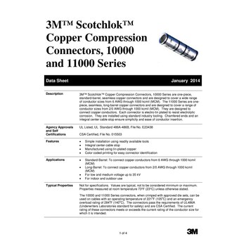 3M Scotchlok 11014 12907 Barrel Connector, Brown, 4.63 in | RSHughes.com