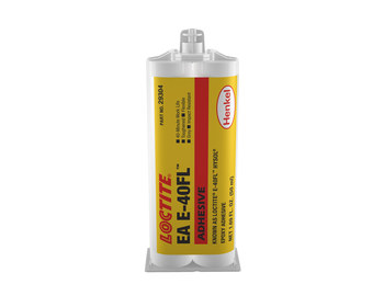 Loctite EA E-40FL Gray Two-Part Epoxy Structural Adhesive, 50 ml Dual Cartridge, Formerly Known ...